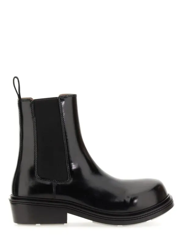 Bottega Veneta Fireman Chelsea Boot - Black