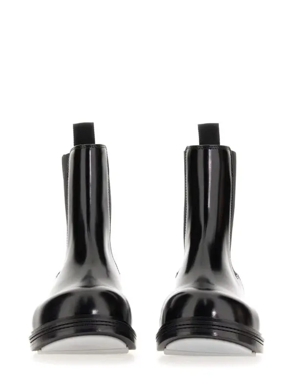 Bottega Veneta Fireman Chelsea Boot - Black