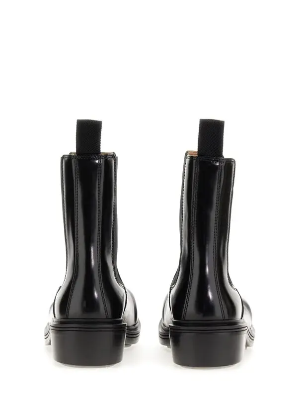 Bottega Veneta Fireman Chelsea Boot - Black