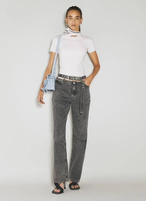 Y/project Triple Collar Fitted T-shirt