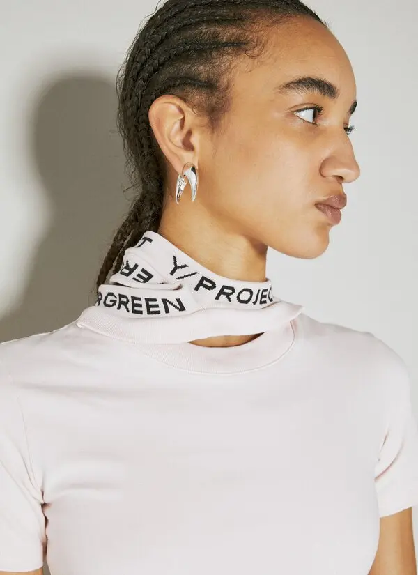 Y/project Triple Collar Fitted T-shirt