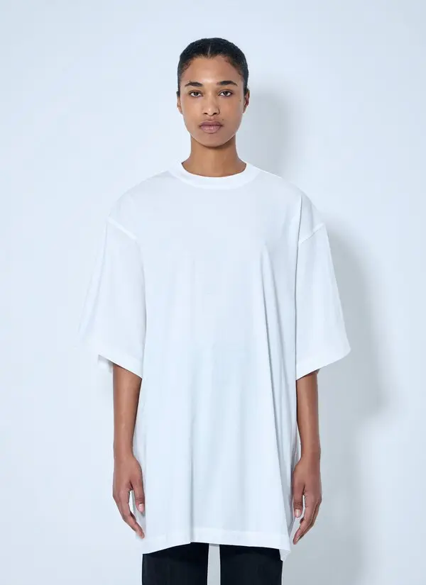 Bottega Veneta Oversized Cotton T-shirt - White