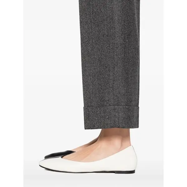 Peserico Grey Trousers Tailored Trousers