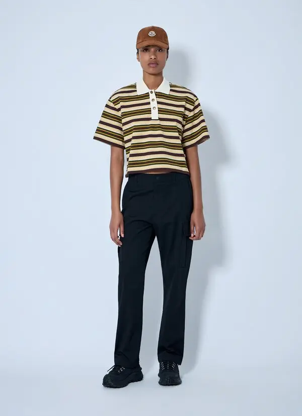Moncler Striped Polo Shirt