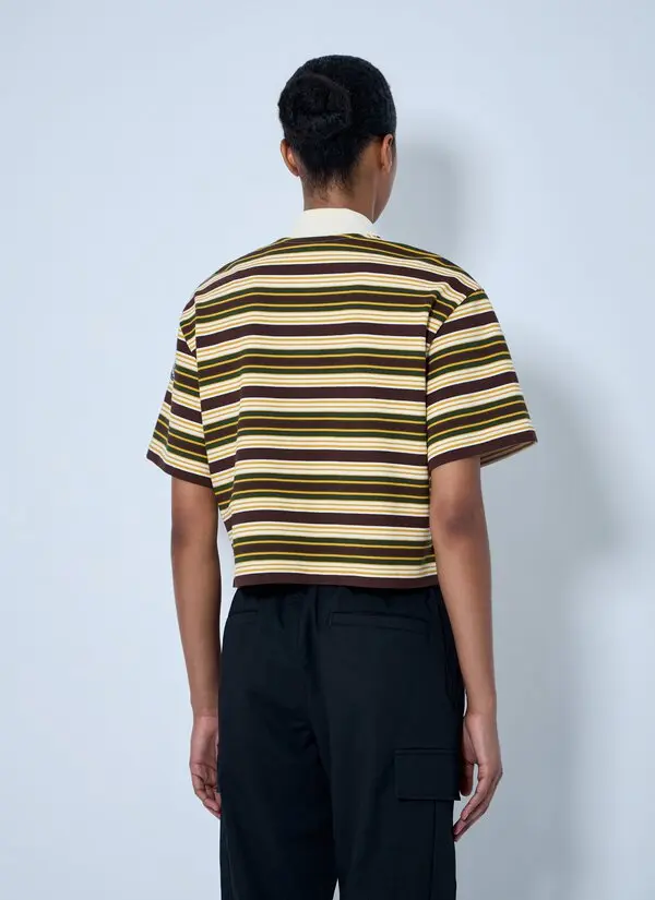 Moncler Striped Polo Shirt