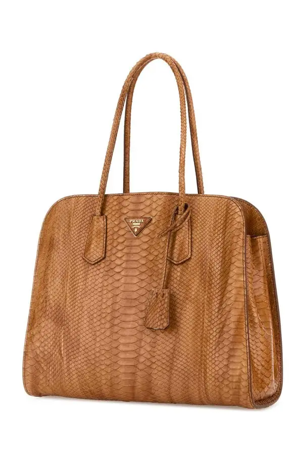 Prada Leather Shopping Bag