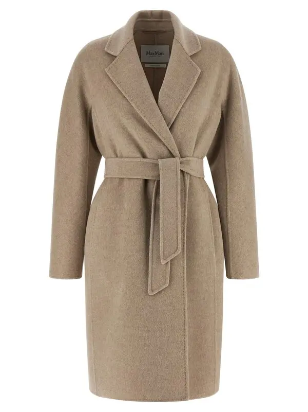 Max Mara Mxmaceri' Coat - Cream