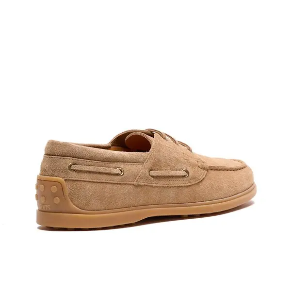 TOD'S Suede Boat Loafers