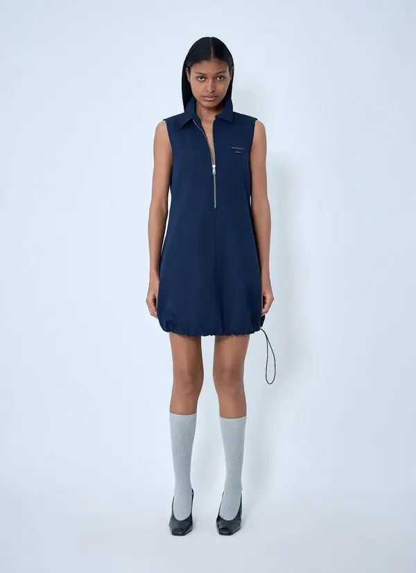 Prada Logo Motif Cargo Dress