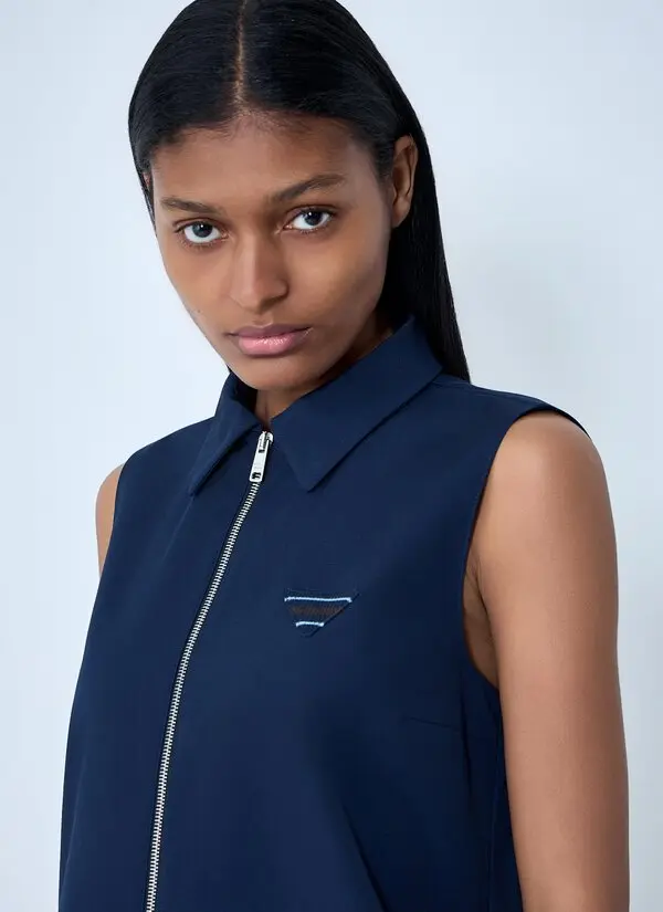 Prada Logo Motif Cargo Dress