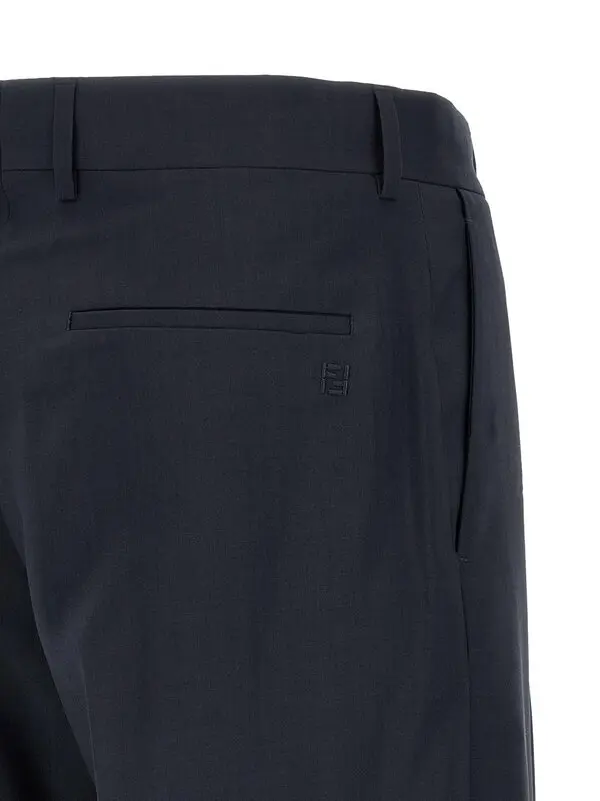 Fendi Tailored Trousers - Blue
