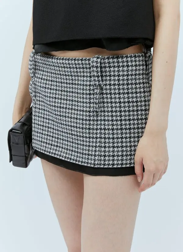Miu Miu Tweed Mini Skirt