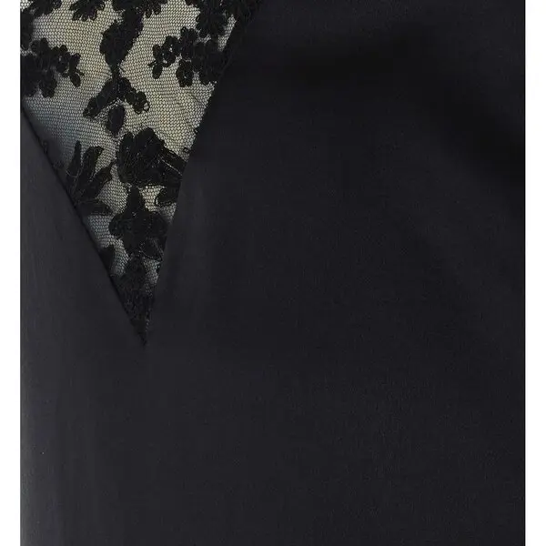 Fendi Silk And Lace Dress