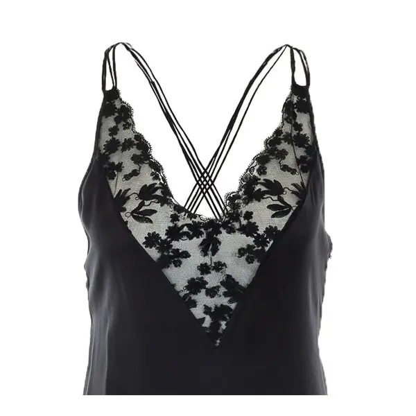 Fendi Silk And Lace Dress
