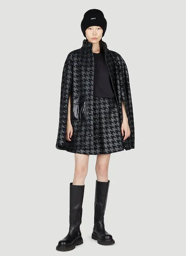 Moncler Houndstooth Mini Skirt