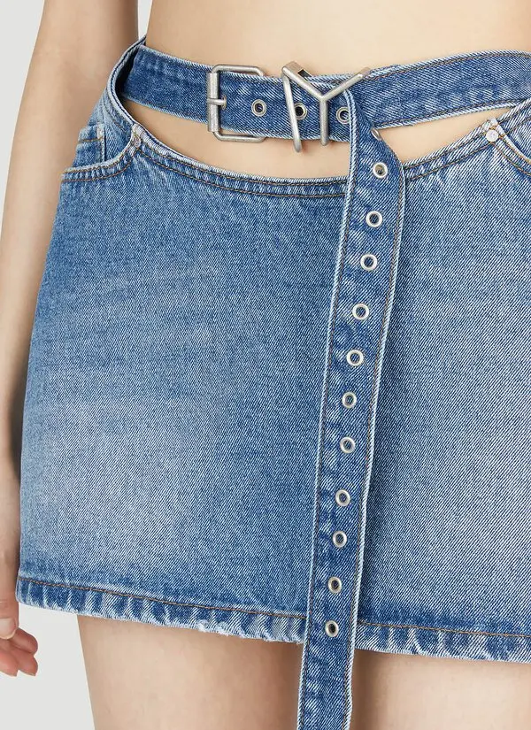 Y/project Belt Arc Skirt
