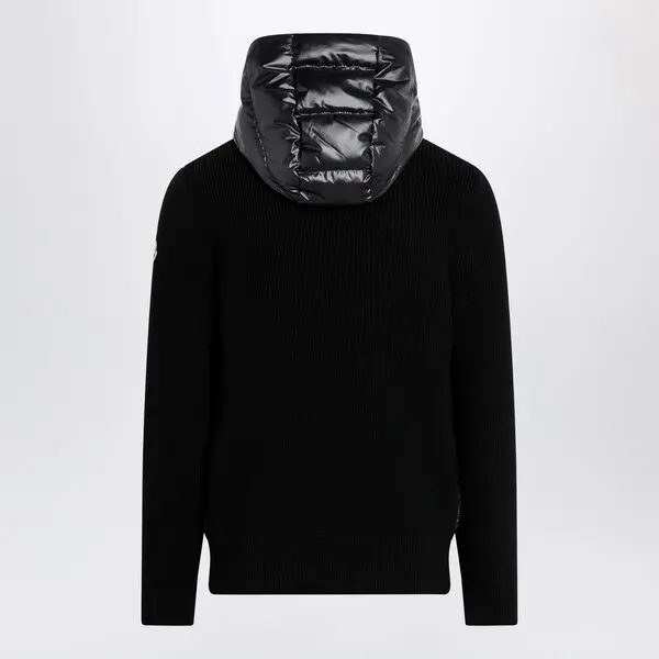 Moncler Padded Wool Zip-up Hoodie