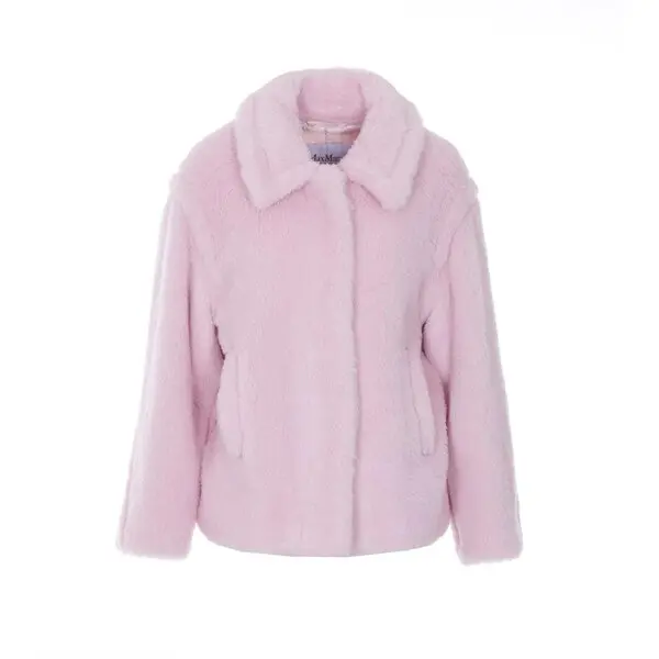 Max Mara Mxmfuggito Heavy Jacket - Pink