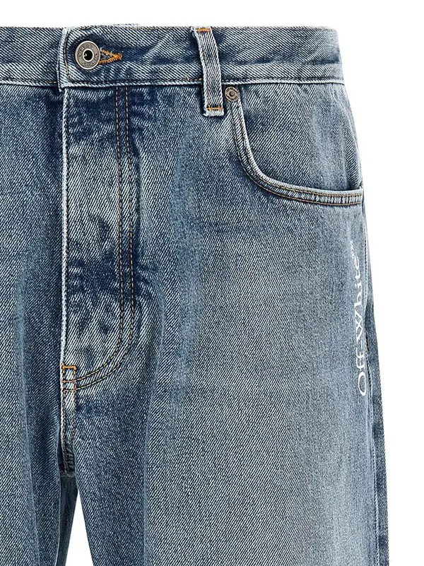 Off-White Half Arrow' Jeans - Blue