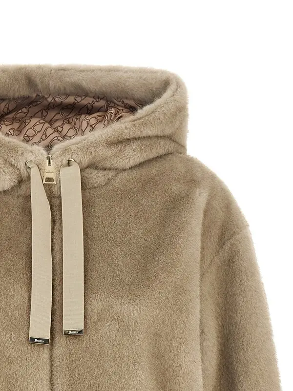 Herno Eco Fur Hooded