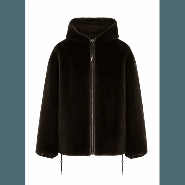 YVES SALOMON Reversible Mink Jacket - Brown