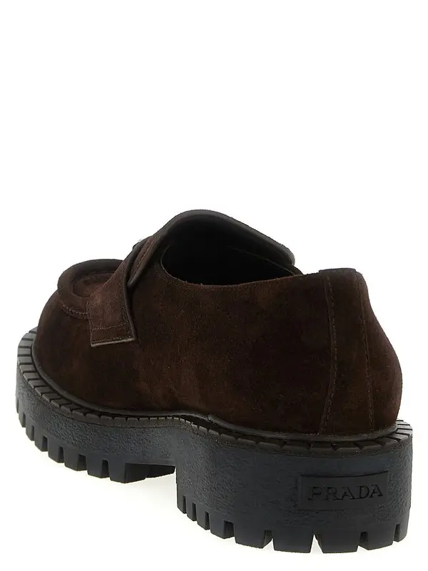 Prada Double Chocolate' Loafers