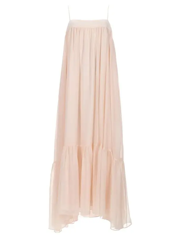 ROTATE BY BIRGER CHRISTENSEN Abito Midi In Chiffon - Multicolor