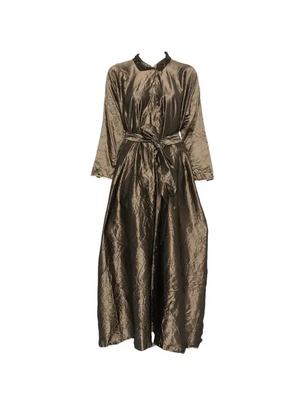 DANIELA GREGIS Silk Midi Dress