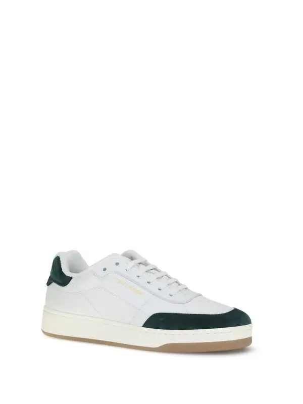 Saint Laurent Suede & Leather Sneakers