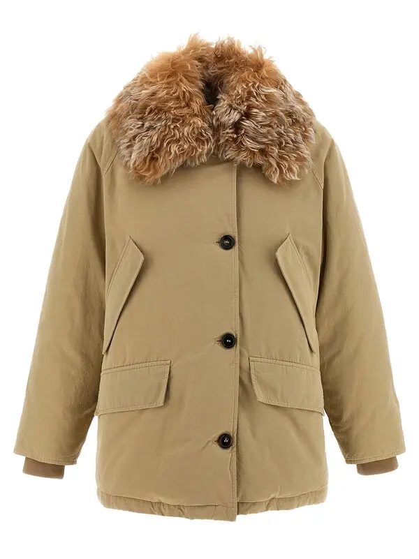 Prada Fur Collar Jacket