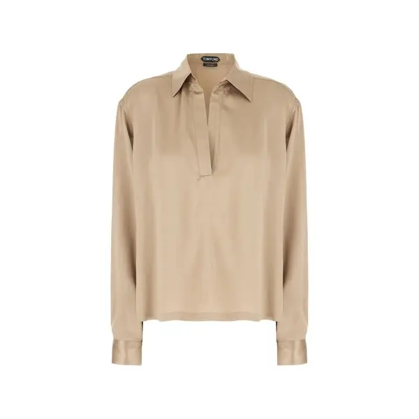 TOM FORD Neutrals Tops Shirts