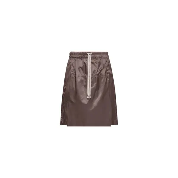 Moncler Polyester Drawstring Shorts - Brown