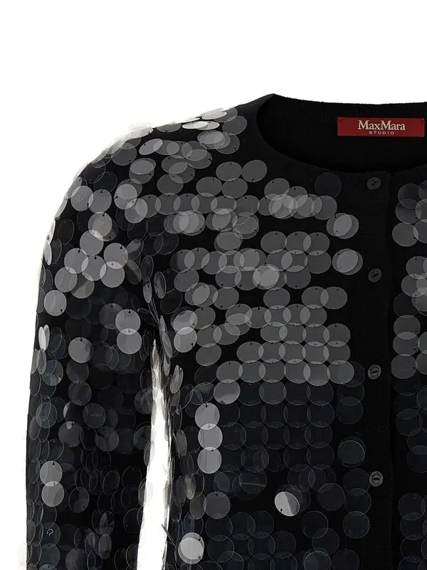 Max Mara Necton' Cardigan - Black