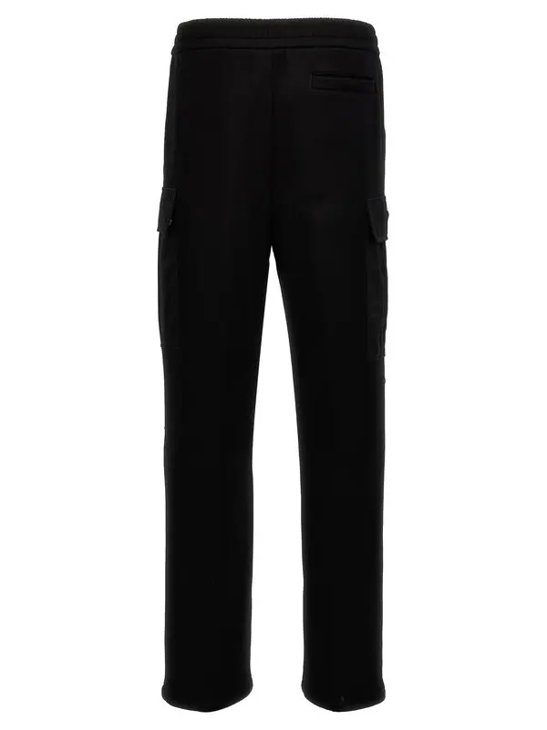 Prada Nylon Insert Cargo Joggers