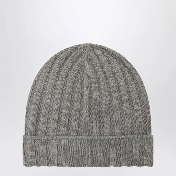 Brunello Cucinelli Grey Cashmere Hat