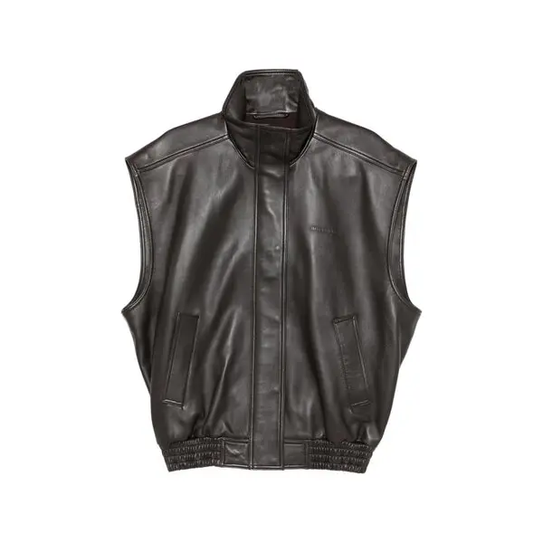 Balenciaga Jackets Waistcoat & Gilets - Brown