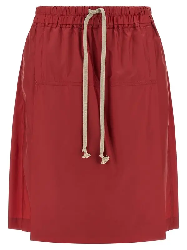 Rick Owens Moncler + Kiltshorts Bermuda Shorts - Red