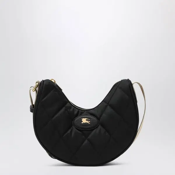 Burberry Horseshoe Shoulder Bag - Black