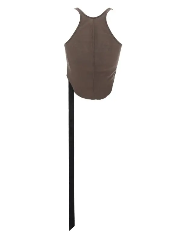 Rick Owens Cotton Tank Top - Brown