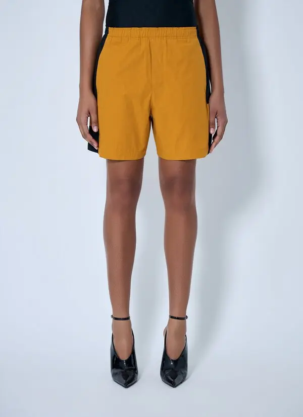 Saint Laurent Elasticated Waist Shorts - Orange