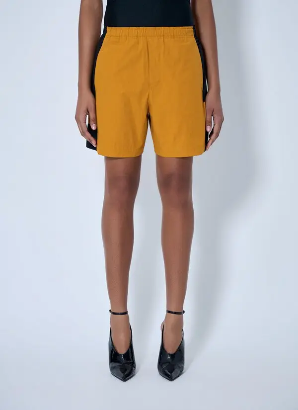 Saint Laurent Elasticated Waist Shorts - Orange