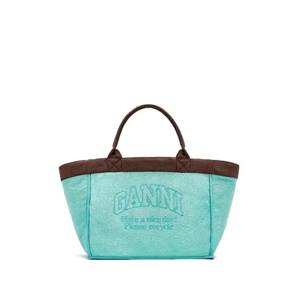GANNI Tote Bags - Brown