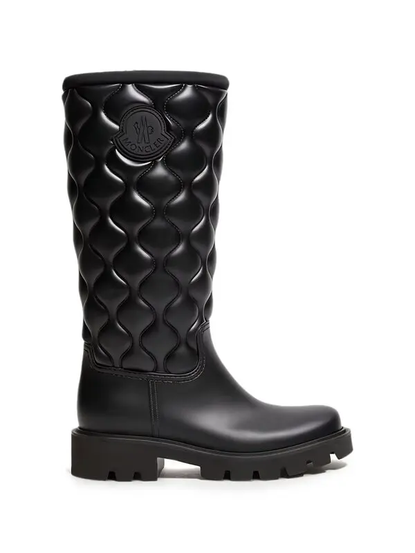 Moncler Kickstream Quilted Rain Boots - Multicolor