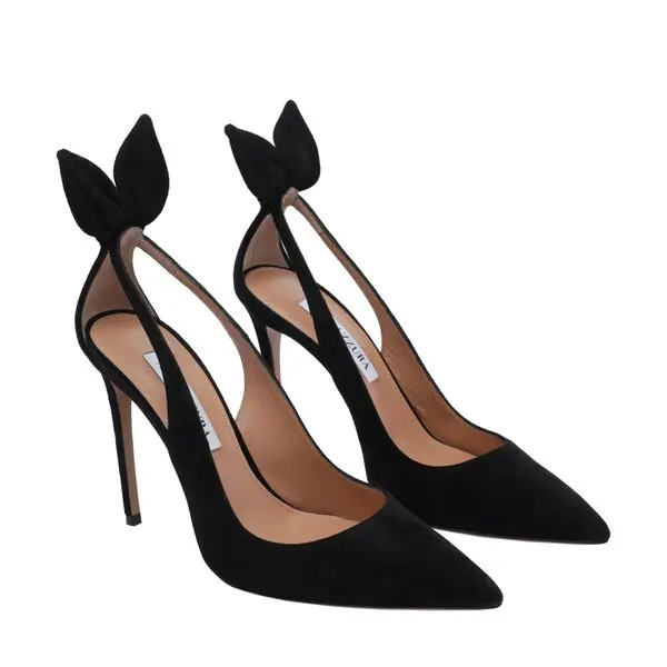 AQUAZZURA Bow Tie Pump 105