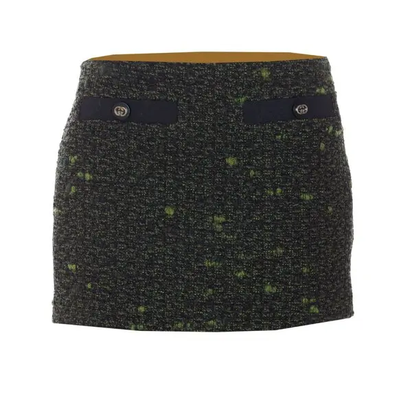 Gucci Tweed Mini Skirt
