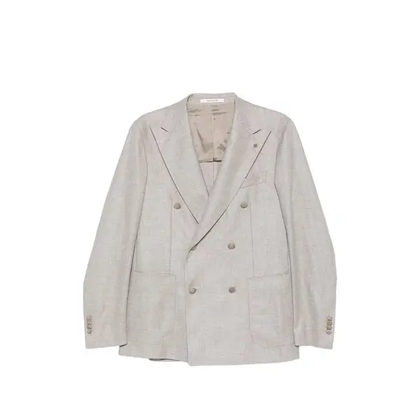 Tagliatore Grey Jackets Blazers