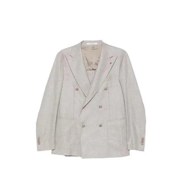 Tagliatore Grey Jackets Blazers - Gray