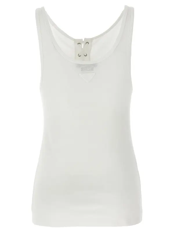 Prada Tank Top - White