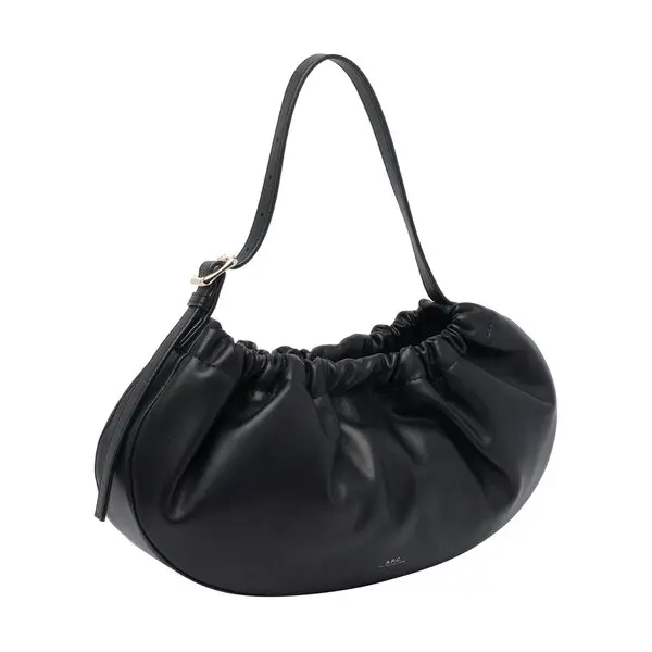 A.p.c. Ninon Hoop Bag - Black