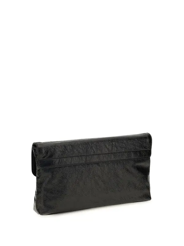 Balenciaga Le City Clutch - Black